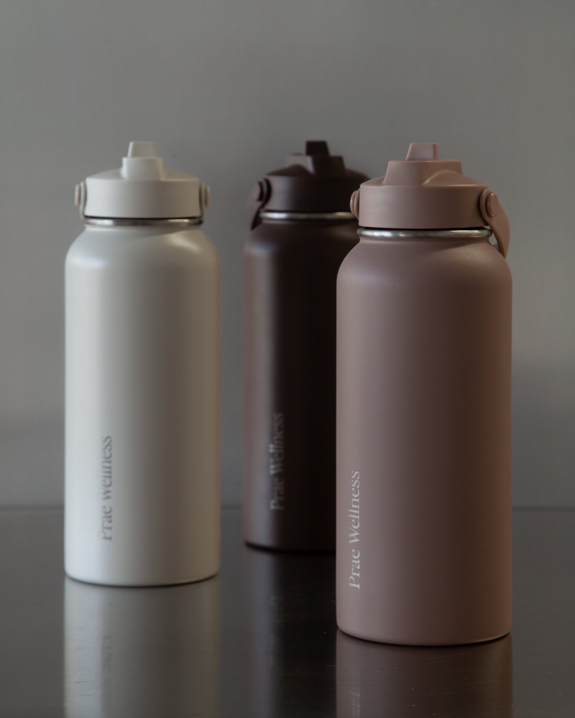 Prae Drink Bottle | 960ml Insulated Stainless Steel | Cream – Prae Wellness