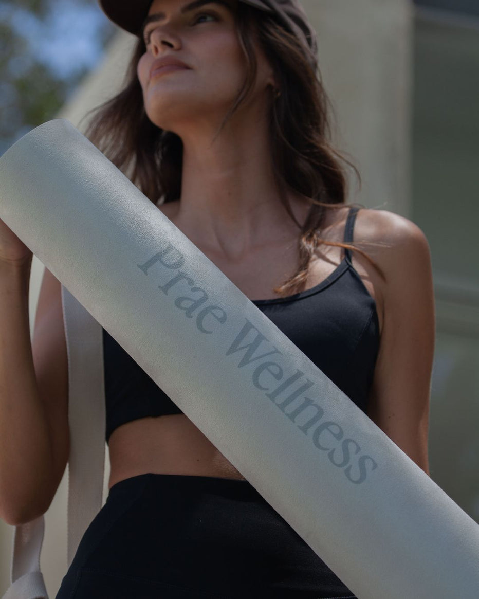 Prae Wellness Align Yoga Mat — Soft Cream