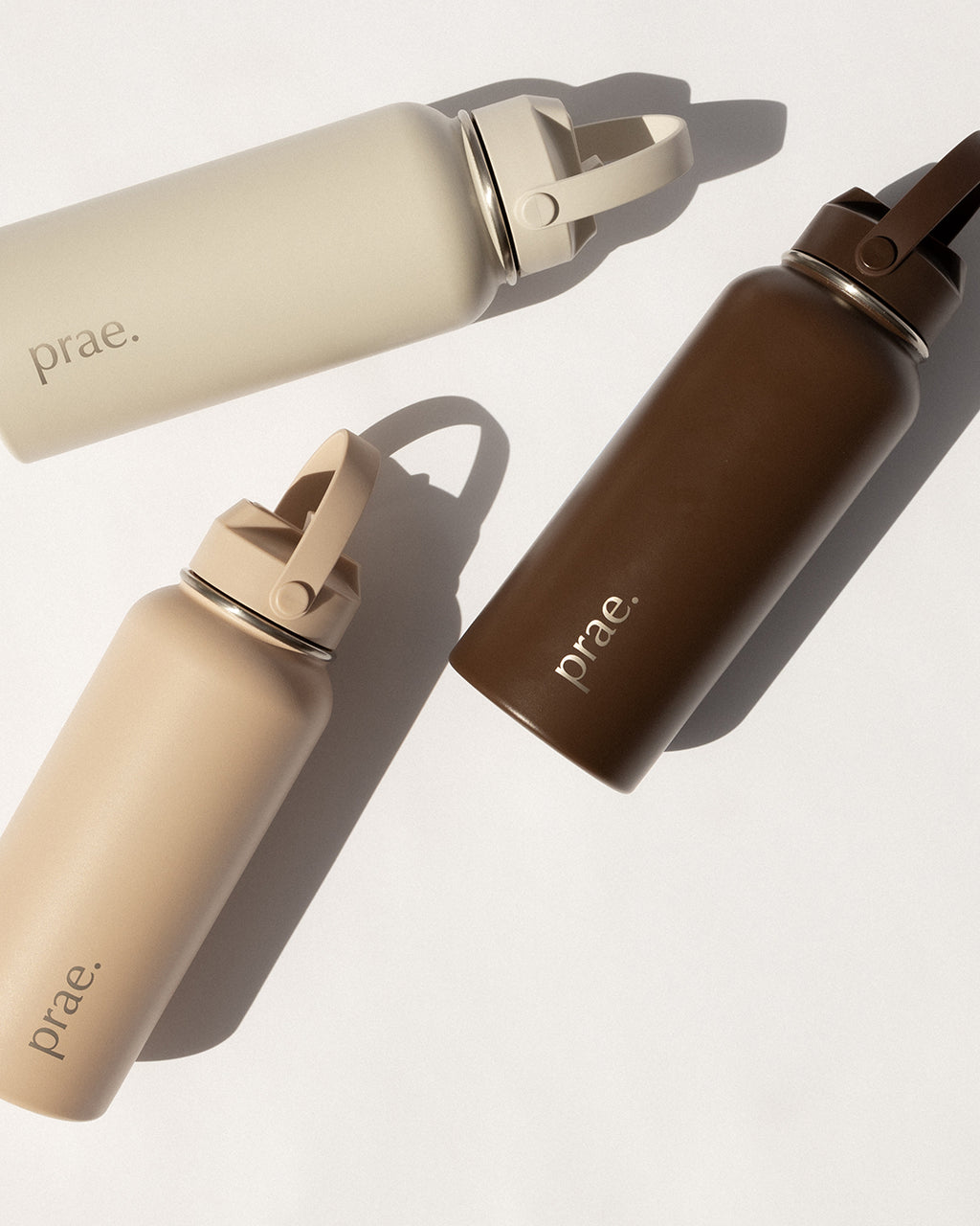 Prae Drink Bottle | 960ml Insulated Stainless Steel | Cream – Prae Wellness